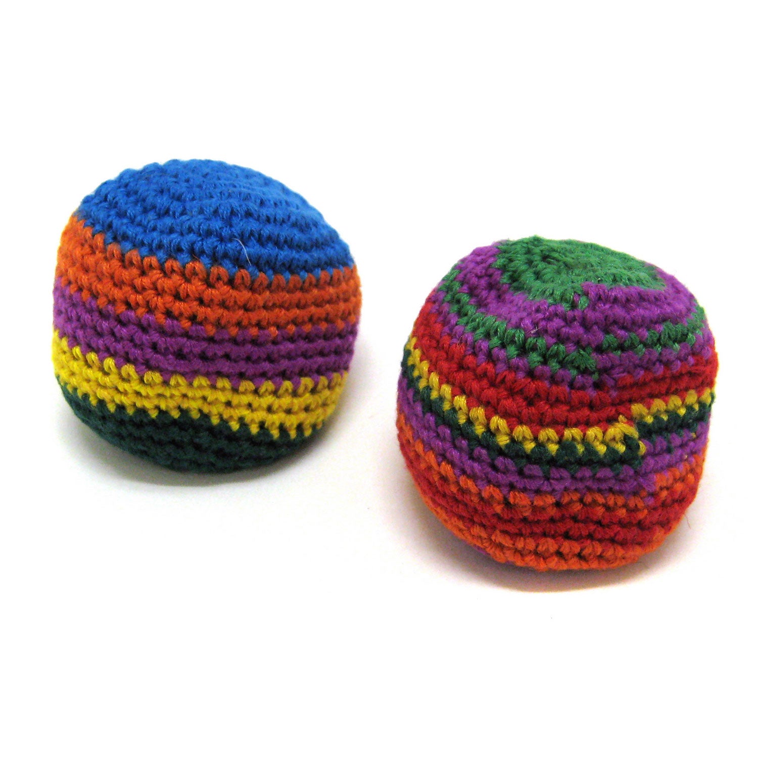 Crochet Footbags - 2 Inch - 12 Count – Rebecca's Toys & Prizes