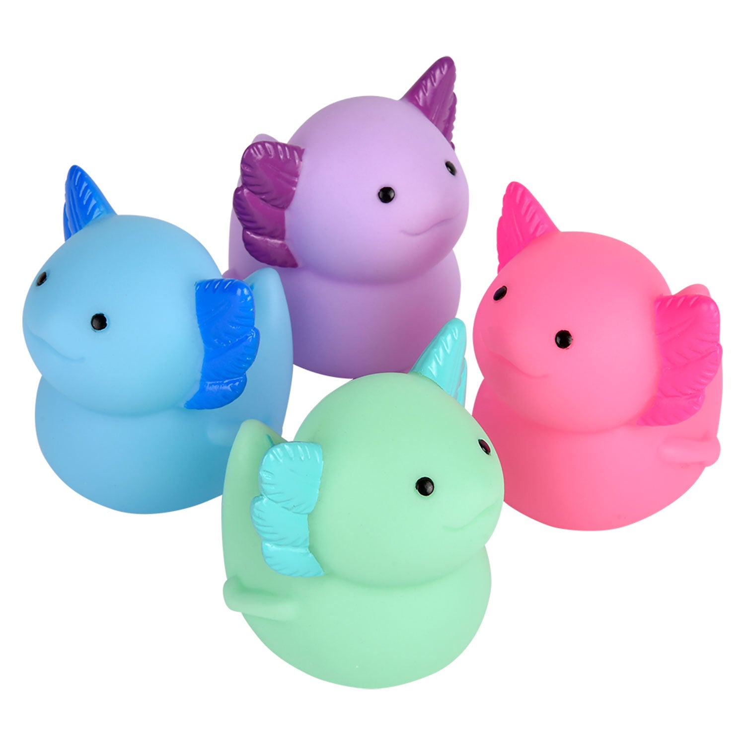Axolotl Rubber Ducky - 12 Count – Rebecca's Toys & Prizes