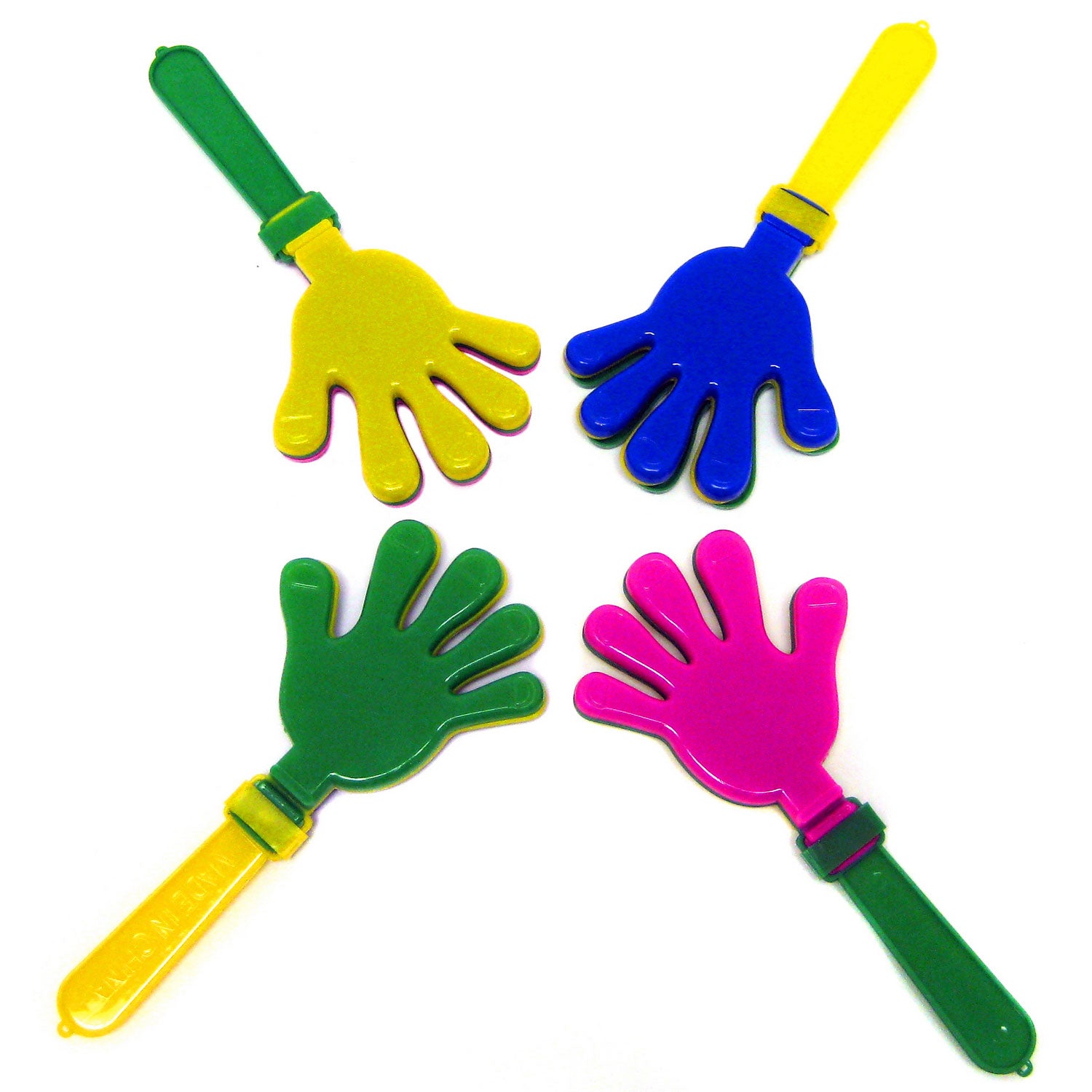 Hand Clappers - 12 Count – Rebecca's Toys & Prizes