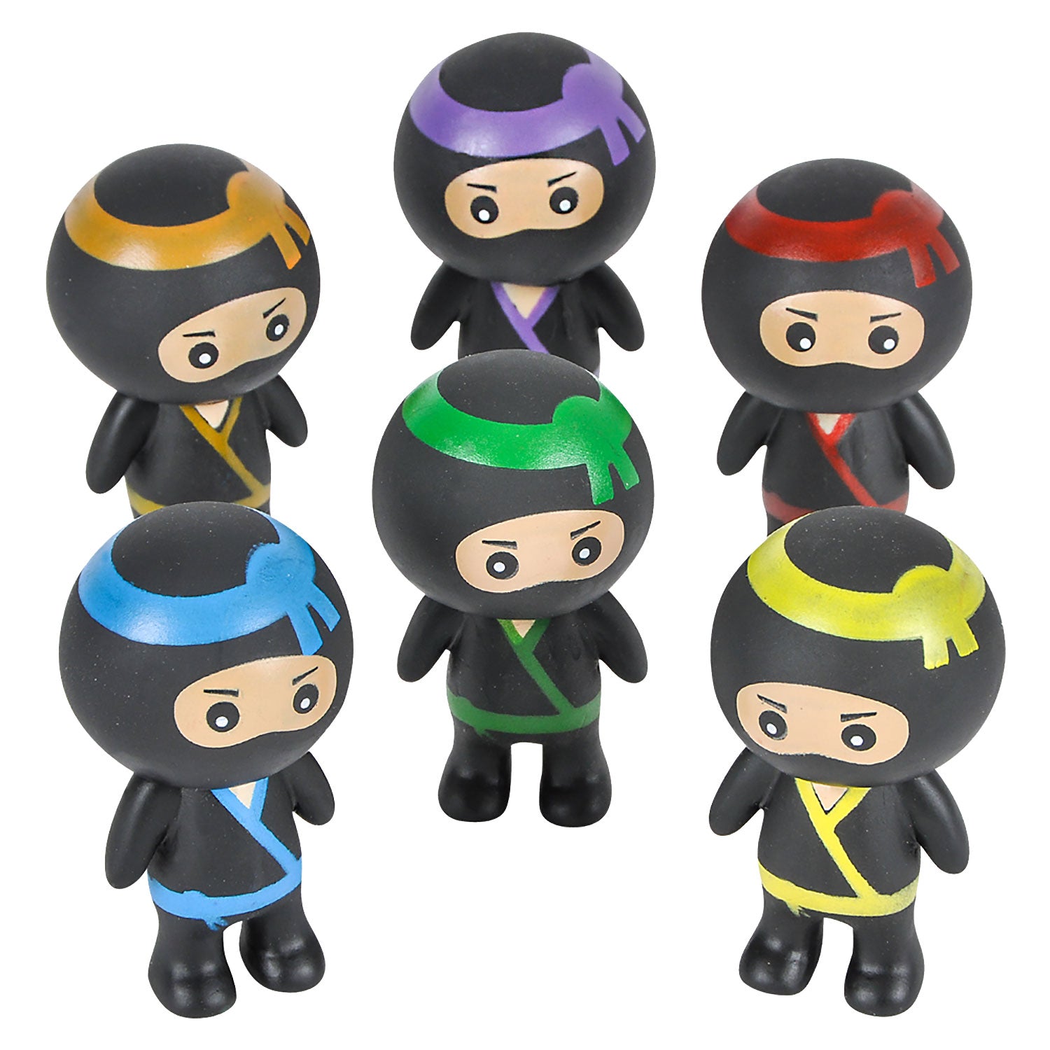 Rubber Ninjas - 24 Count – Rebecca's Toys & Prizes